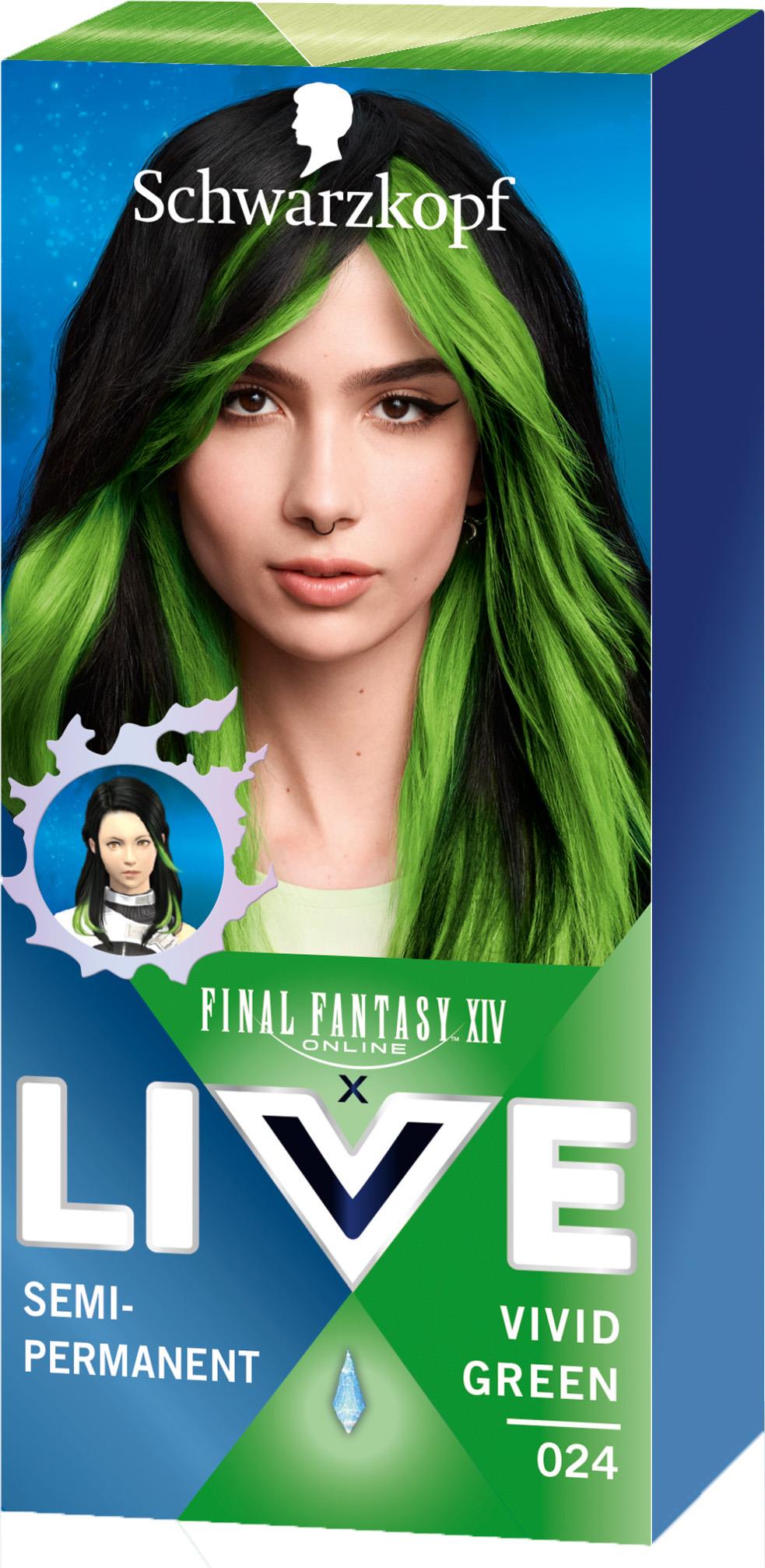 Schwarzkopf LIVE Ultra Brights 024 Vivid Green | lyko.com