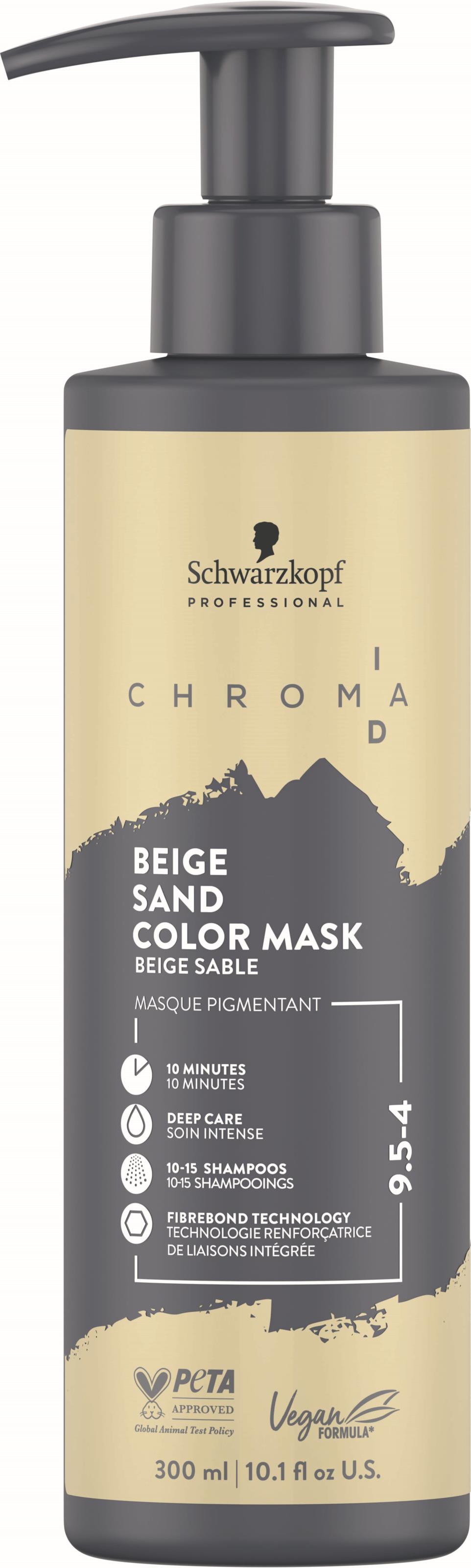 Schwarzkopf Professional ChromaID Bonding Color Mask Beige Sand 9.5-4 ...