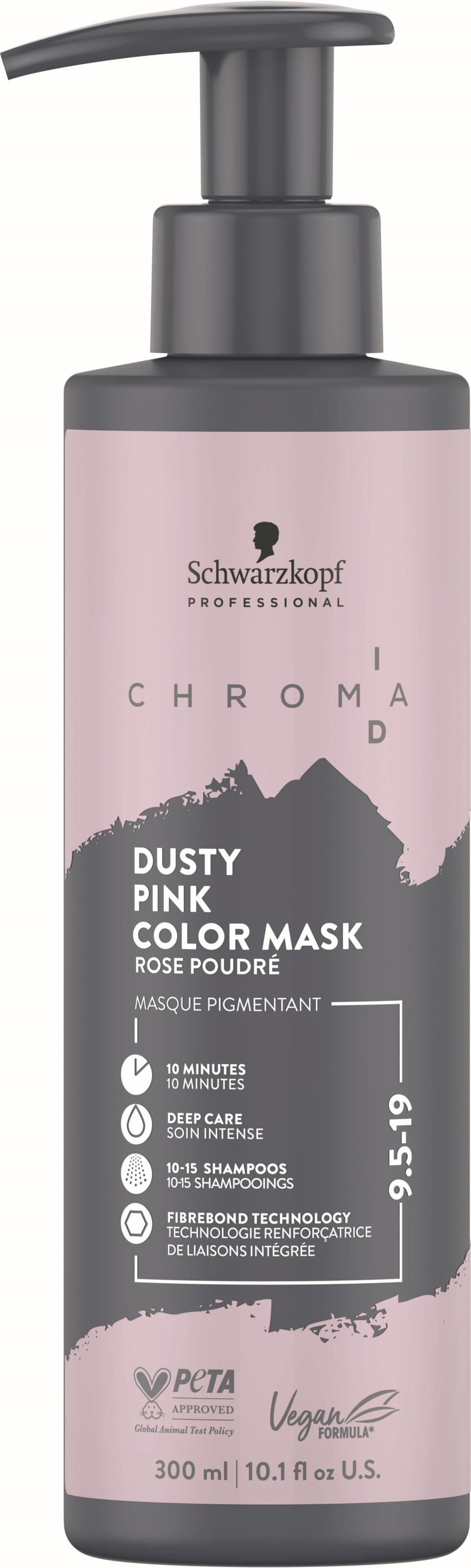 Schwarzkopf Professional ChromaID Bonding Color Mask Dusty Pink 9.5-1 ...