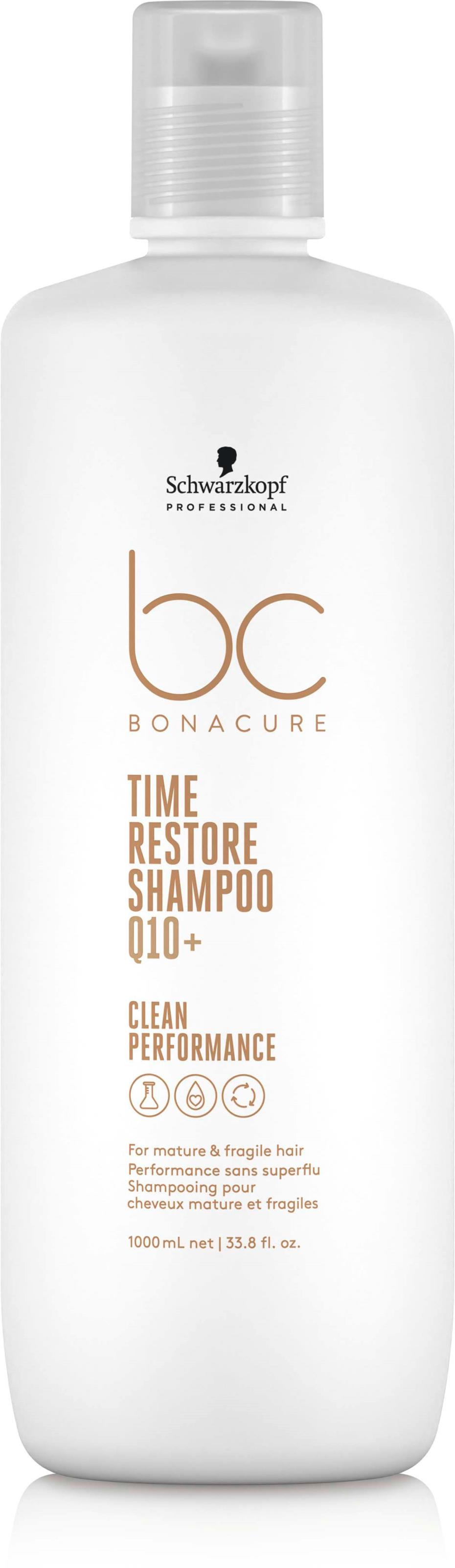 Schwarzkopf Professional BC Bonacure Time Restore Shampoo Q10+ 1000 ml ...