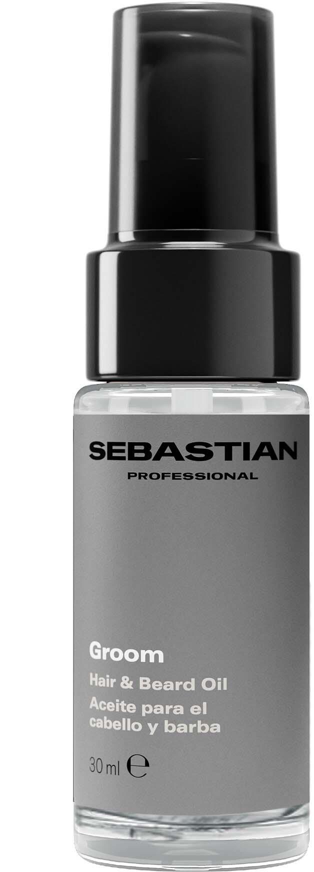 Sebastian Professional Groom Hair & Beard Oil for Men 30 ml | lyko.com
