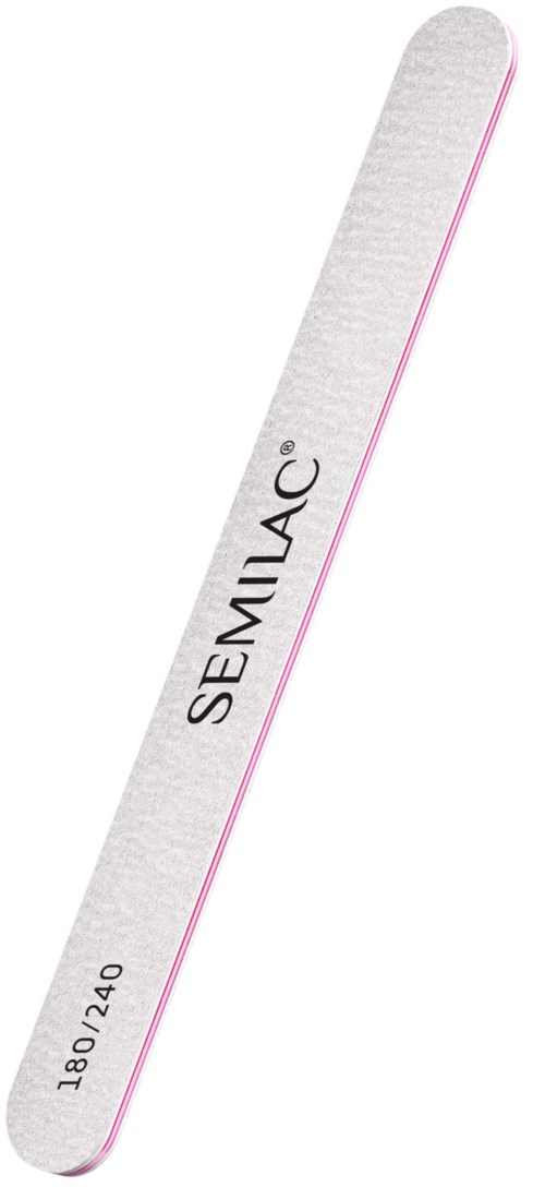 SEMILAC Straight nail file 180/255 | lyko.com