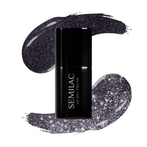 SEMILAC UV Gel Polish 406 Dark & Spark | lyko.com