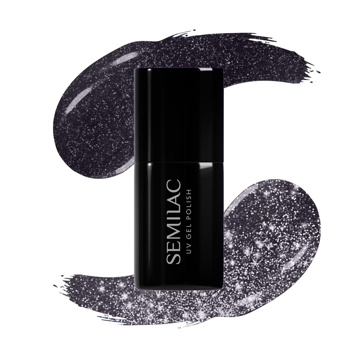 SEMILAC UV Gel Polish 399 Dark & Spark | lyko.com