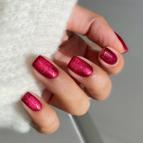 SEMILAC UV Gel Polish 467 Red Candle Flash | lyko.com