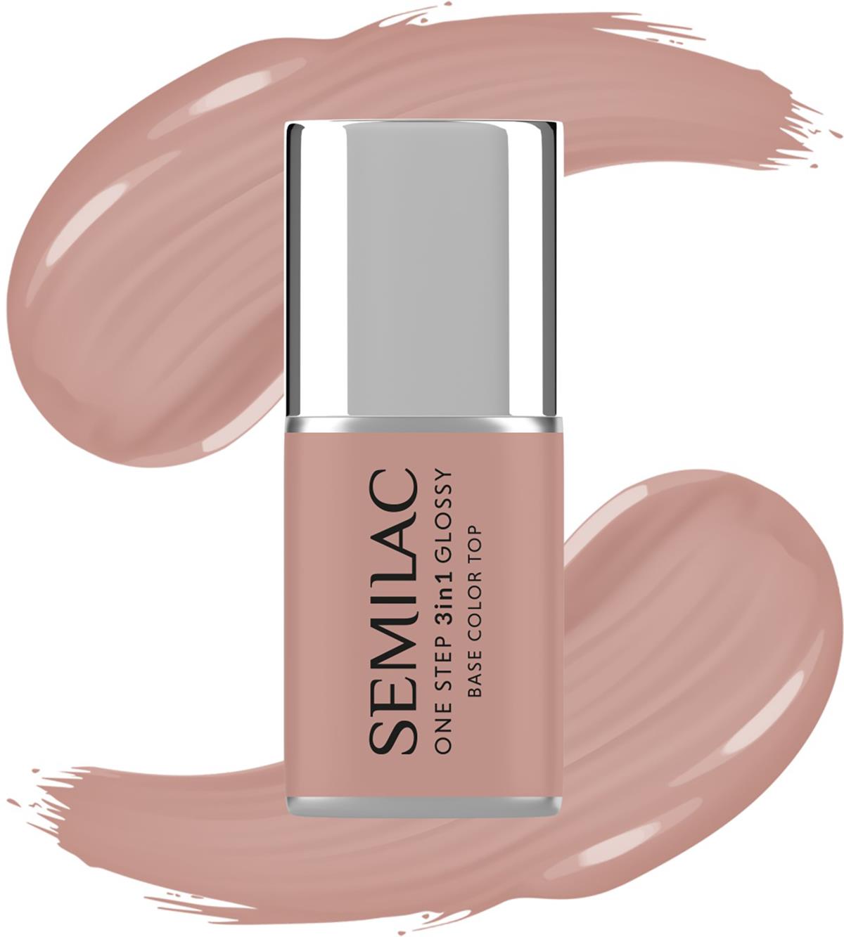 SEMILAC UV Gel Polish One Step 3in1 Glossy S210 French Beige | lyko.com