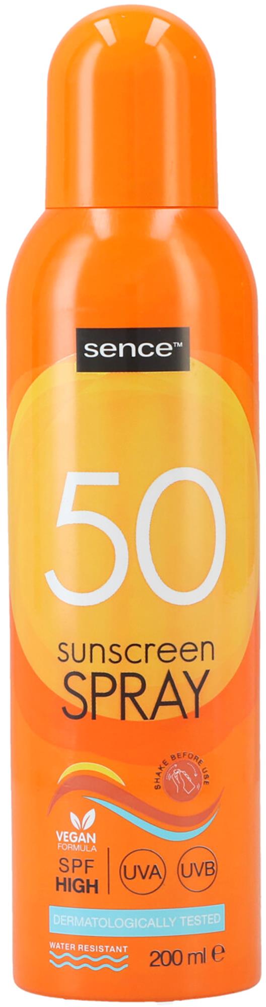 Sence Sunscreen Spray Aerosol SPF50 200 ml | lyko.com