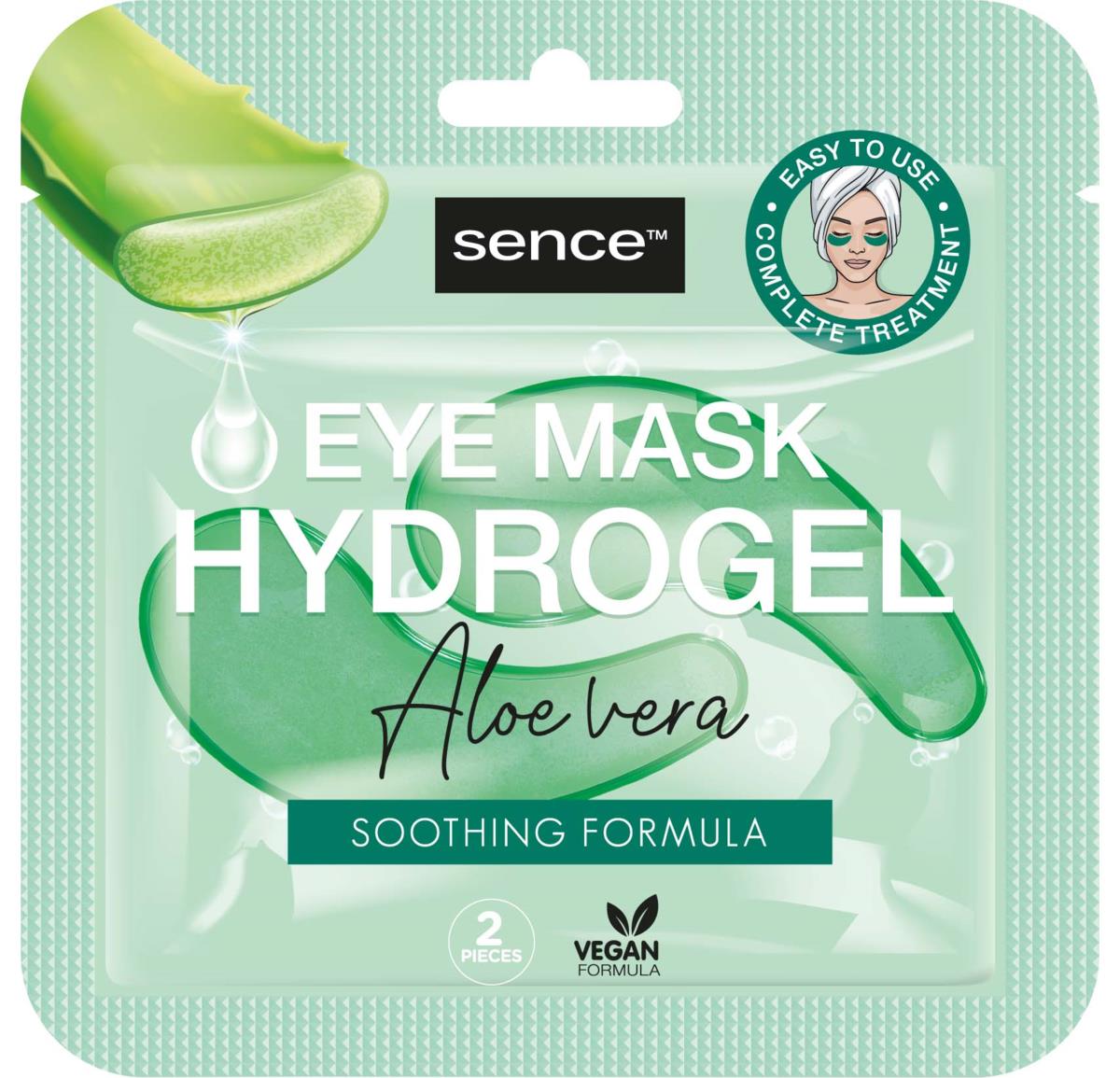 Sencebeauty Eye Mask Hydrogel Under Eye Aloe Vera 6 ml | lyko.com