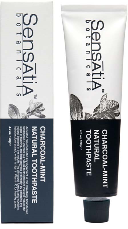 Sensatia Botanicals Charcoal-mint Natural Toothpaste 120 ml | lyko.com