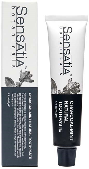 Sensatia Botanicals Charcoal-mint Natural Toothpaste 40 ml | lyko.com