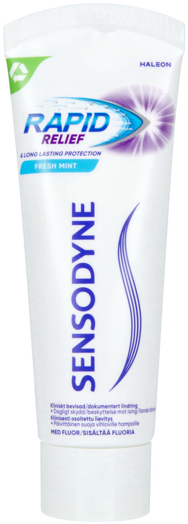 Sensodyne Rapid Relief Toothpaste 75 ml | lyko.com