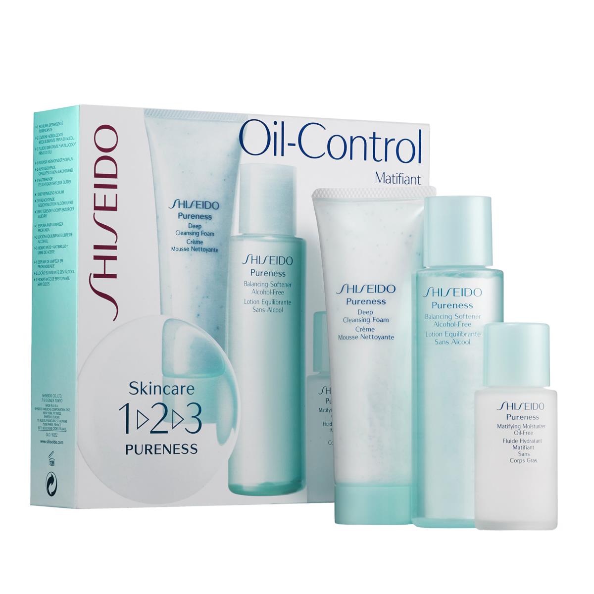 Shiseido Trial Kit Pureness SPN 1-2-3 205 ml | lyko.com