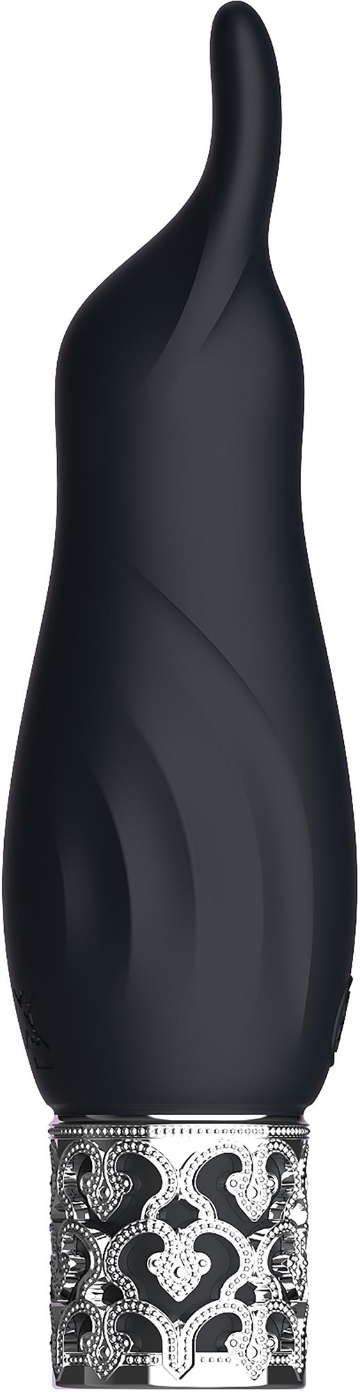 Shots Royal Gems Sparkle Rechargeable Silicone Bullet Blackk | lyko.com