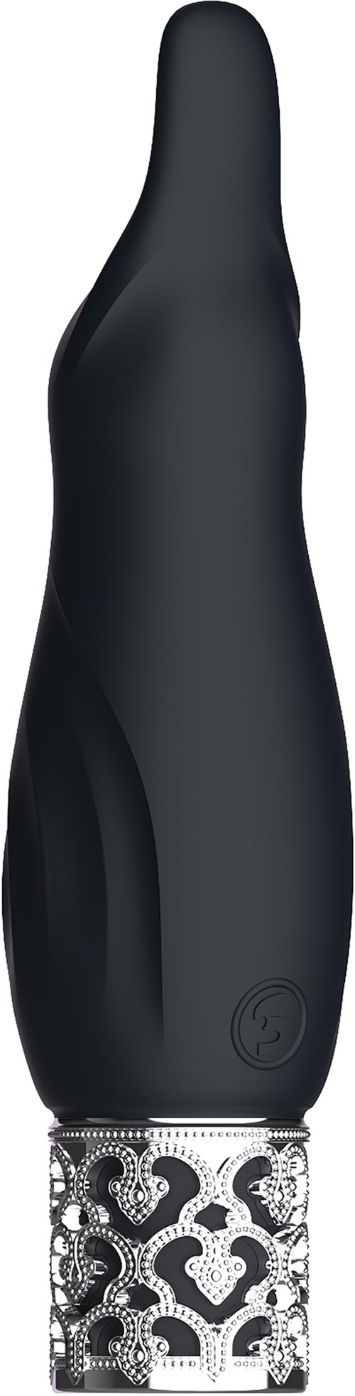 Shots Royal Gems Sparkle Rechargeable Silicone Bullet Blackk | lyko.com