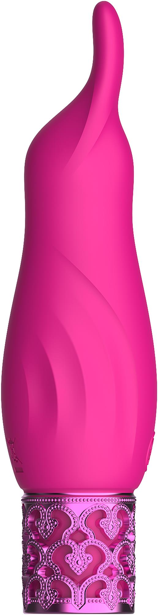 Shots Royal Gems Sparkle Rechargeable Silicone Bullet Pinkk