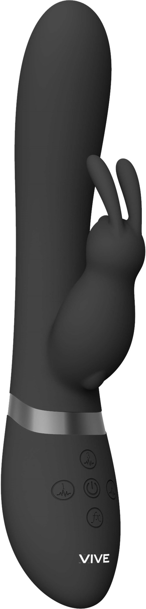 VIVE VIVE Taka Inflatable & Vibrating Rabbit Black | lyko.com