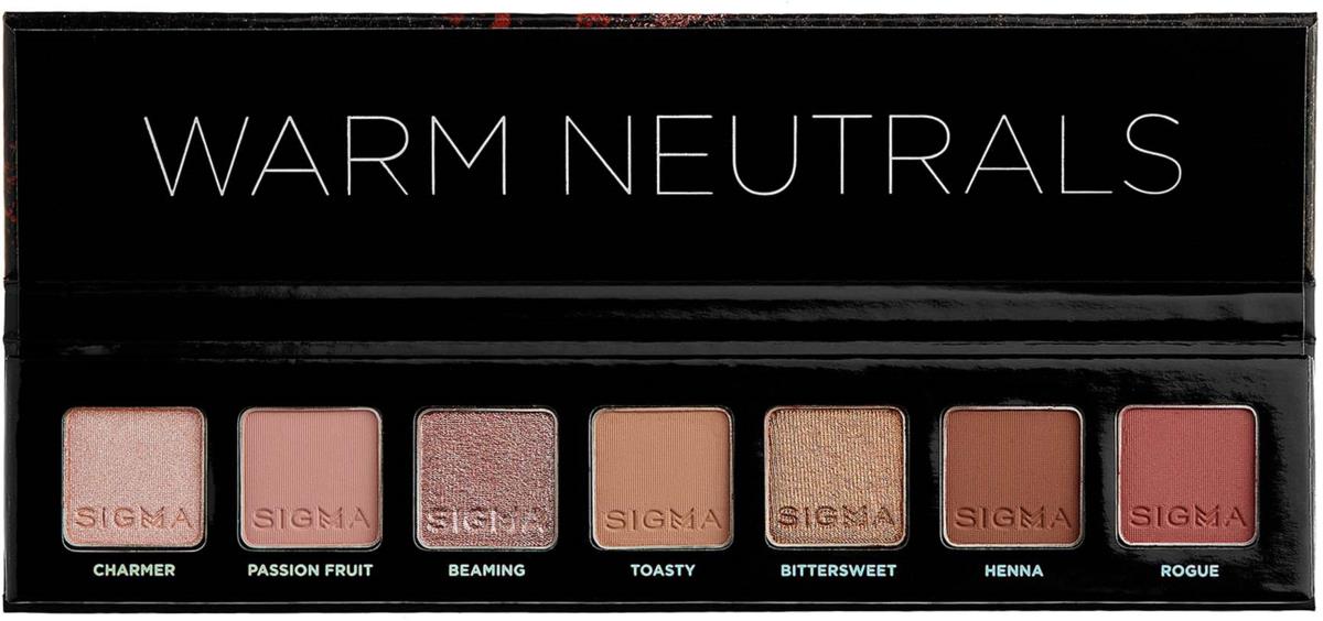 Sigma Beauty Warm Neutrals 7-Shade Eyeshadow Palette | lyko.com