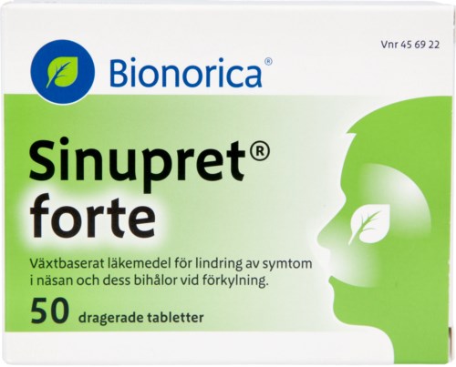 Sinupret Forte Tabletter 50 pcs | lyko.com