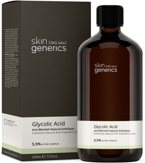 Skin Generics Anti-blemish Cleanser Glycolic Acid 5,5% Active Complex ...