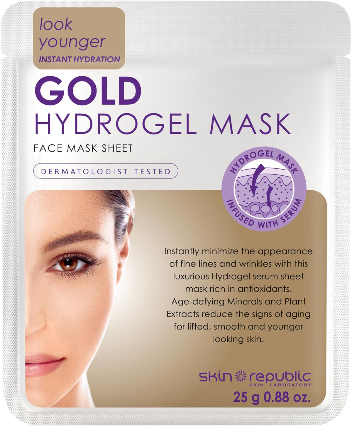 Skin Republic Gold Hydrogel Face Mask 25g 25 ml | lyko.com