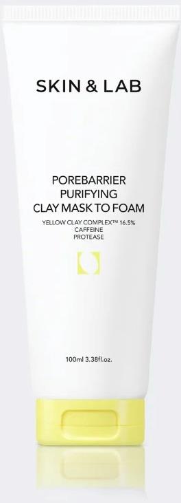 SKIN&LAB Porebarrier Purifying Clay Mask to Foam 100 ml | lyko.com
