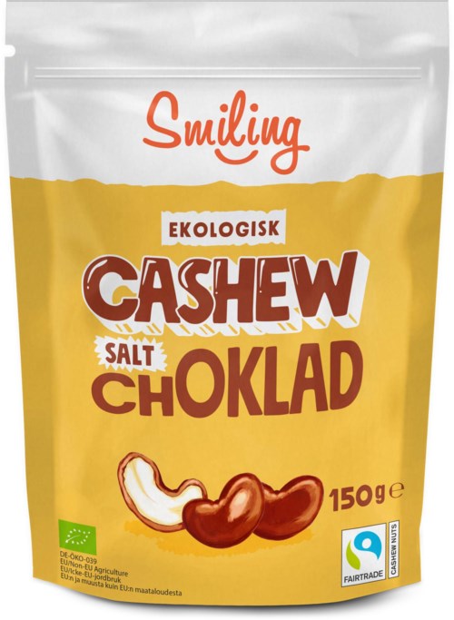 Smiling Cashew Salt Ljuschoklad 150 g | lyko.com