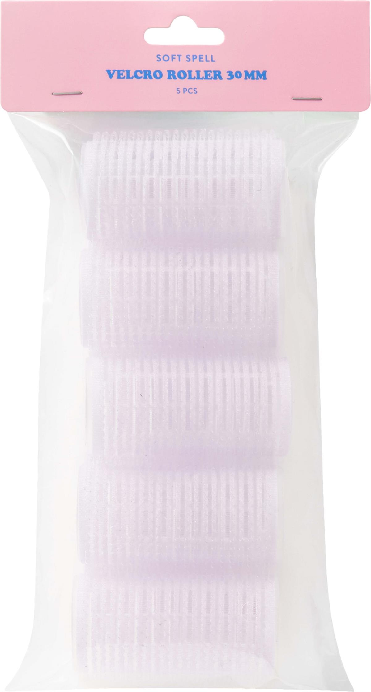 Soft Spell Self-Adhesive Hair Rollers for Natural Curls and Waves 30 mm ...