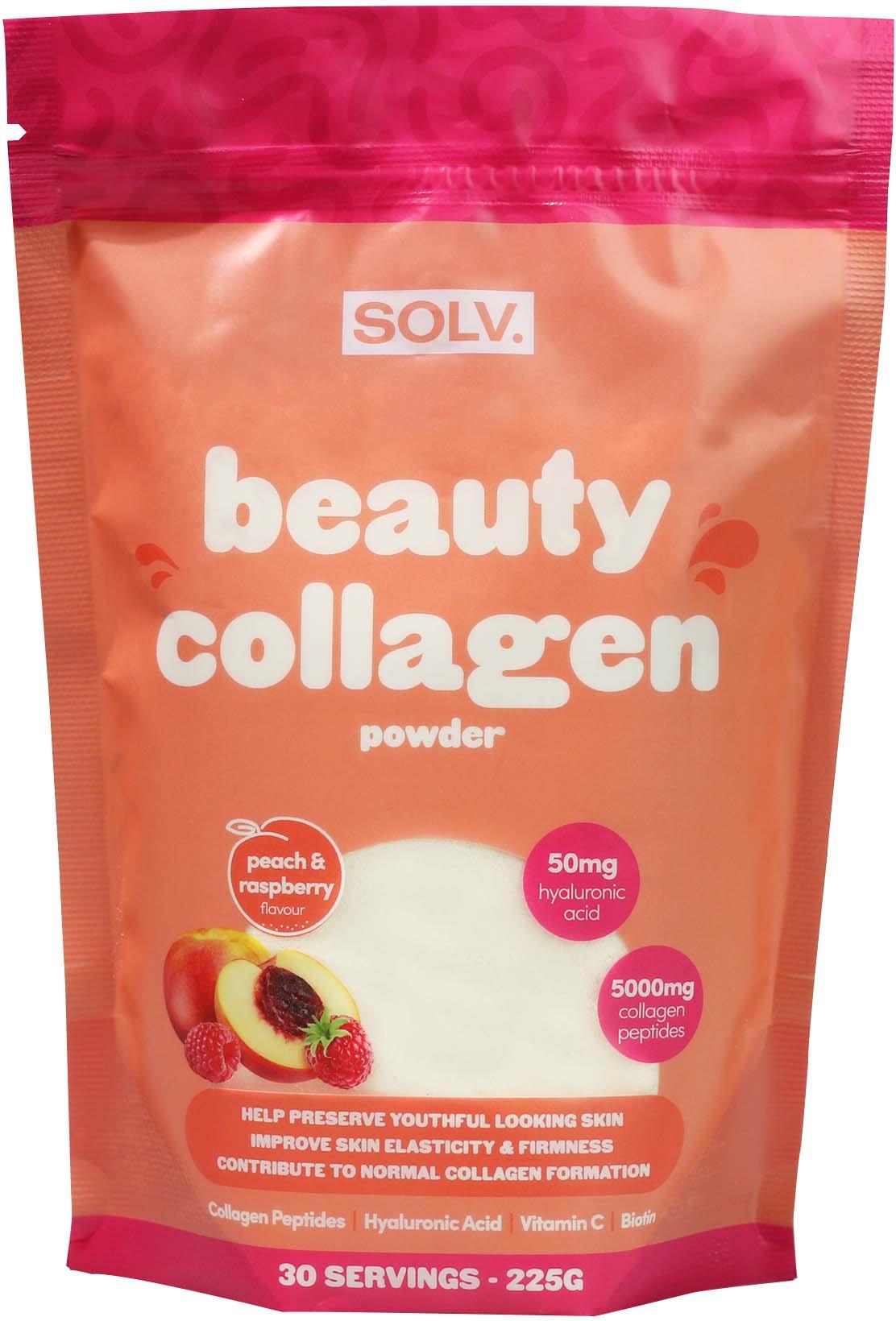 SOLV Beauty Collagen Peach & Raspberry 225 g | lyko.com