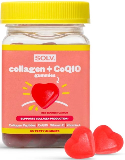 SOLV Collagen Peptides + CoQ10 Gummies 60 pcs | lyko.com