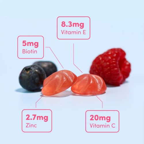 SOLV Hair-Skin-Nails Gummies 60 pcs | lyko.com