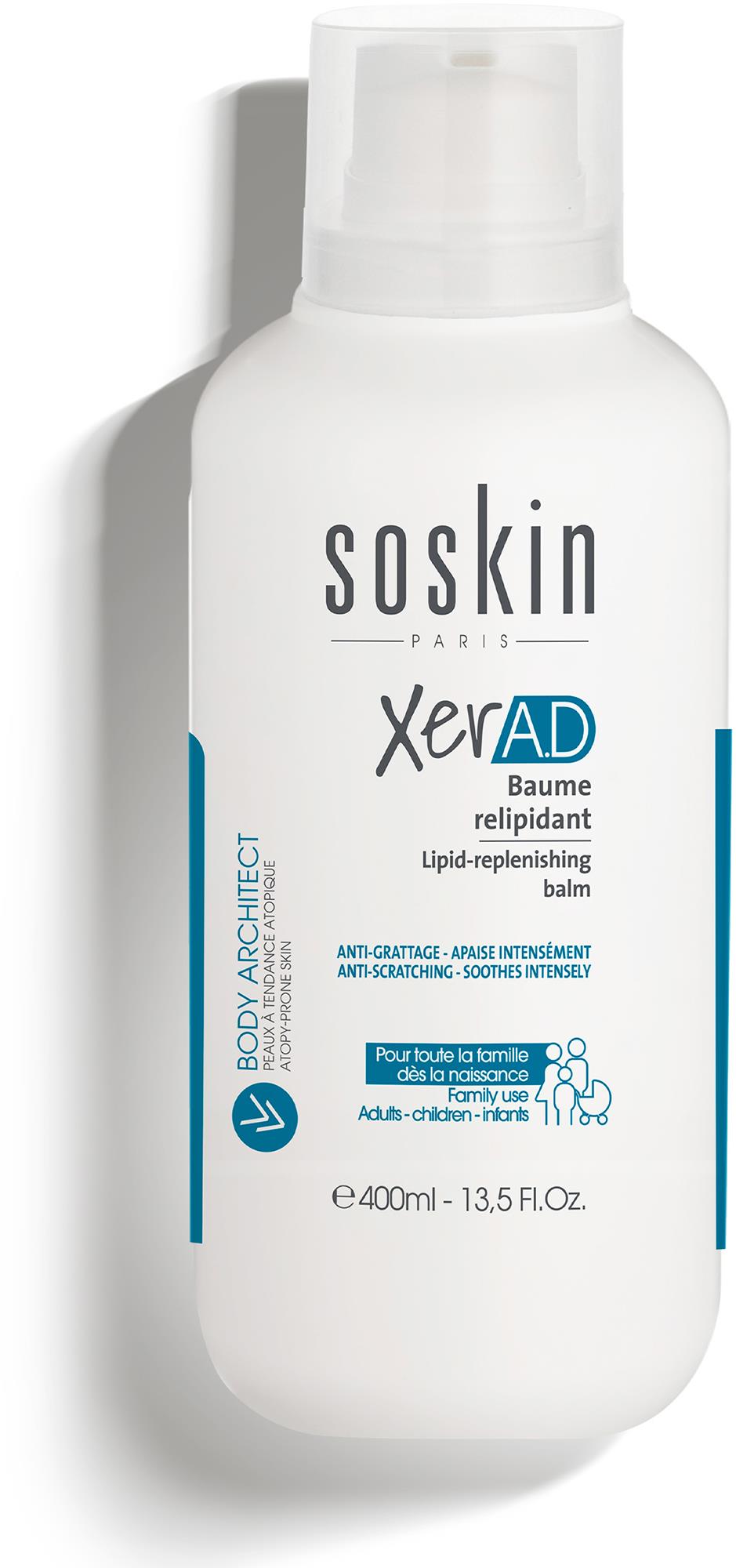 SOSkin Body Arhitect XerA.D Lipid-replenishing Balm 400 ml | lyko.com