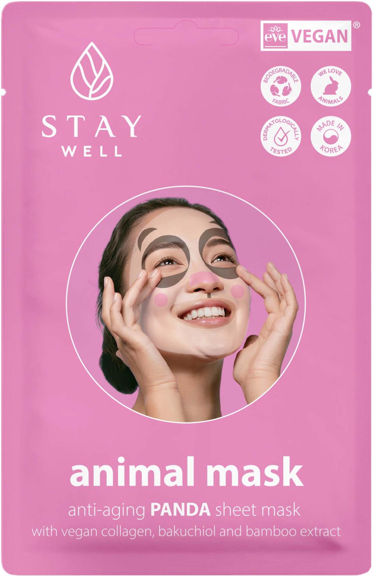 Stay Well Animal Mask 20 g | lyko.com