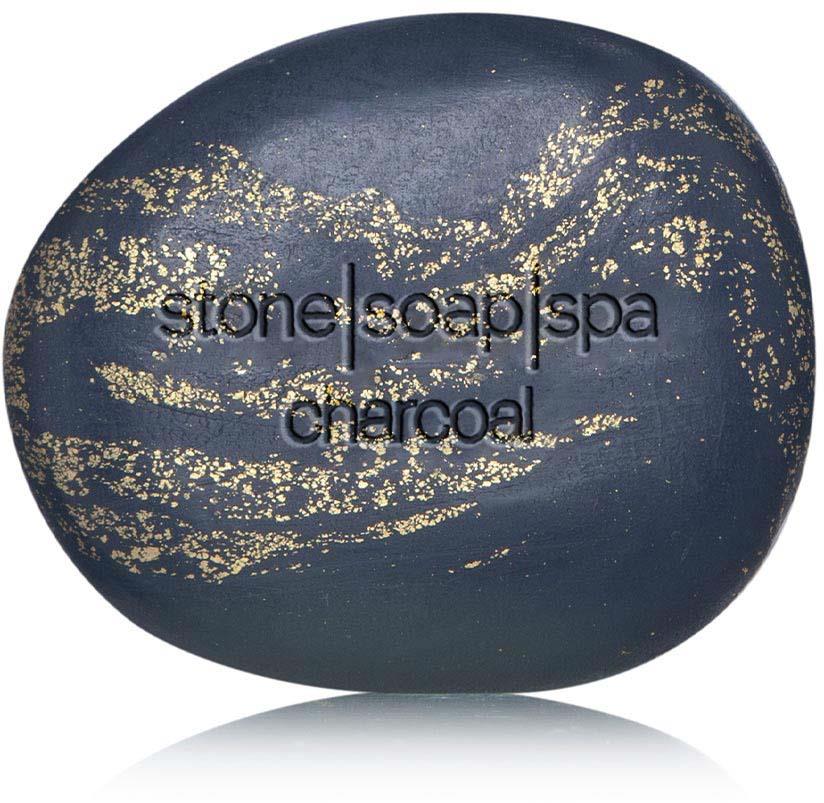 Stone Soap Spa Stone Soap Charcoal w. Goldleaf 120 g | lyko.com