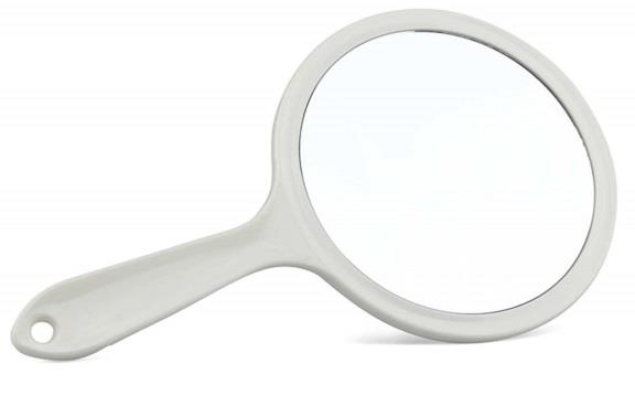 Studio Hand Mirror White | lyko.com