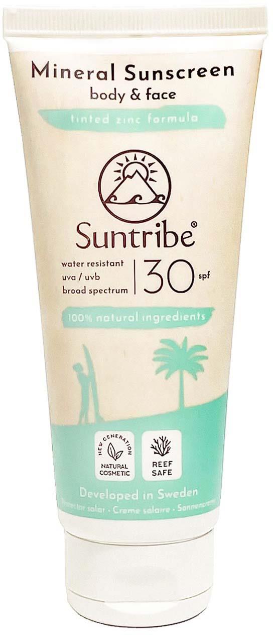 Suntribe Sun Care Suntribe All Natural Mineral Body & Face Sunscreen ...