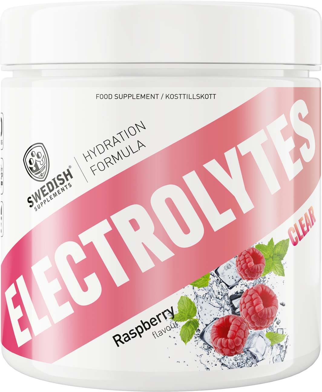 Swedish Supplements Clear Electrolytes - Raspberry 240 g | lyko.com