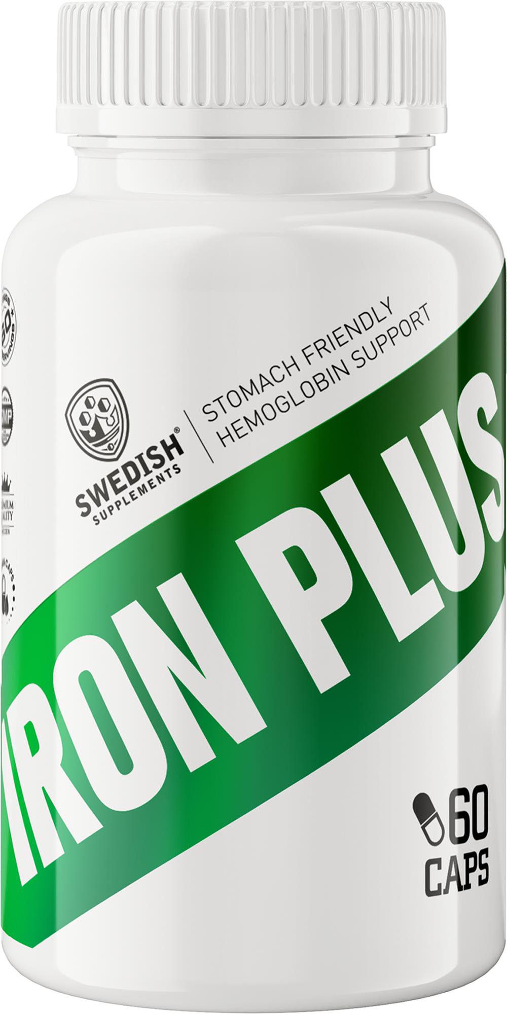 Swedish Supplements Iron Plus 60 pcs | lyko.com