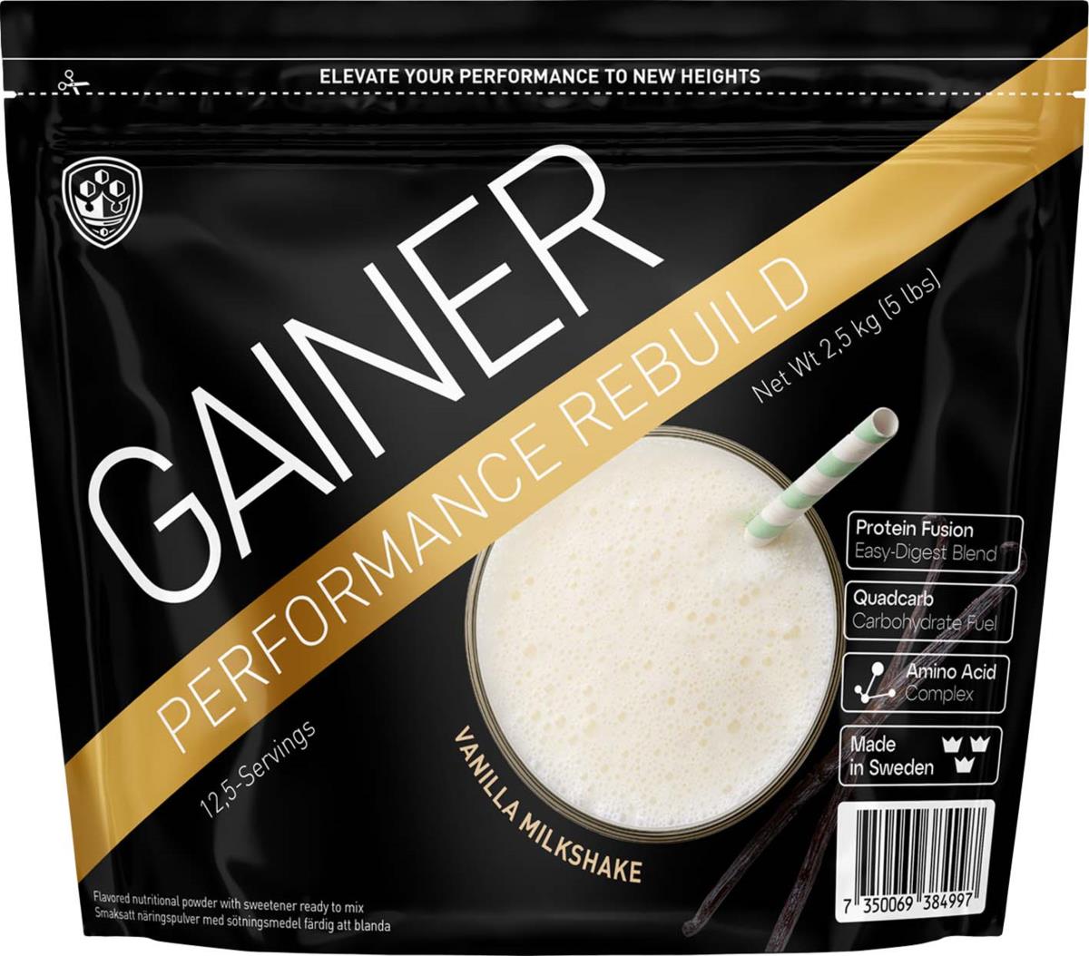 Swedish Supplements Performance Gainer Vanilla milkshake 250 g | lyko.com