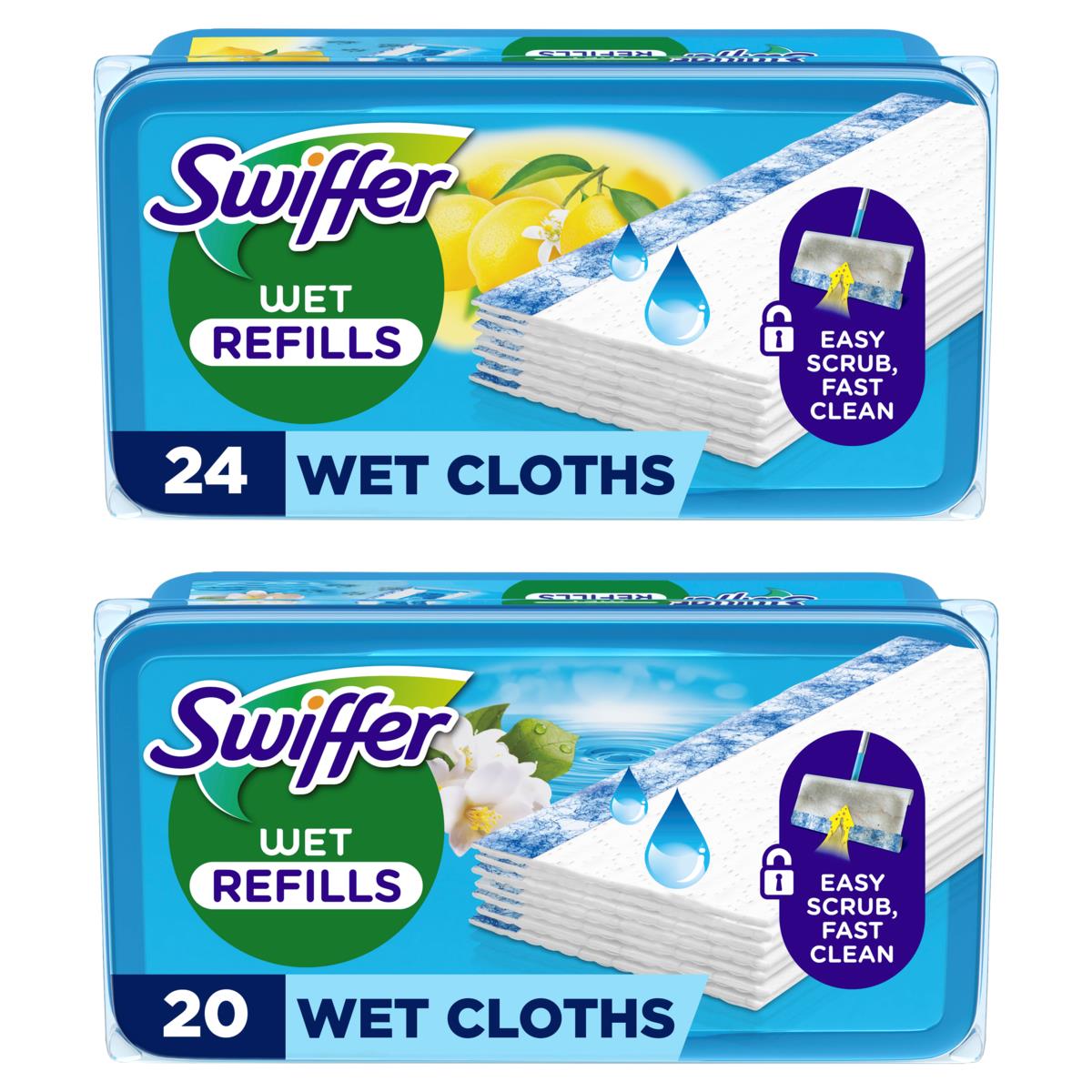 Swiffer Sweeper Floor Wet Wipes With Lemon Scent 44 st | lyko.com