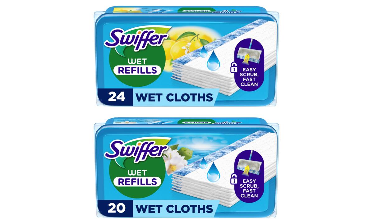Swiffer Sweeper Floor Wet Wipes With Lemon Scent 48 st | lyko.com