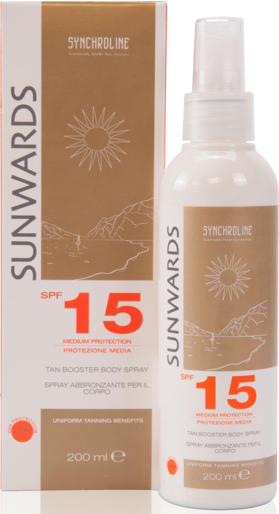 Synchroline Sunwards Tan Booster Body Spray Spf 15 200 ml | lyko.com