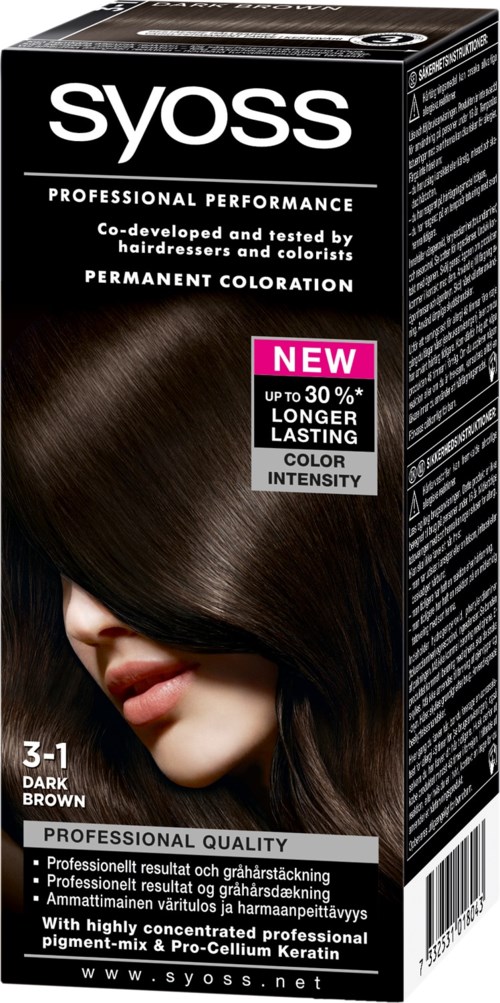 SYOSS Color 3-1 Dark Brown | lyko.com