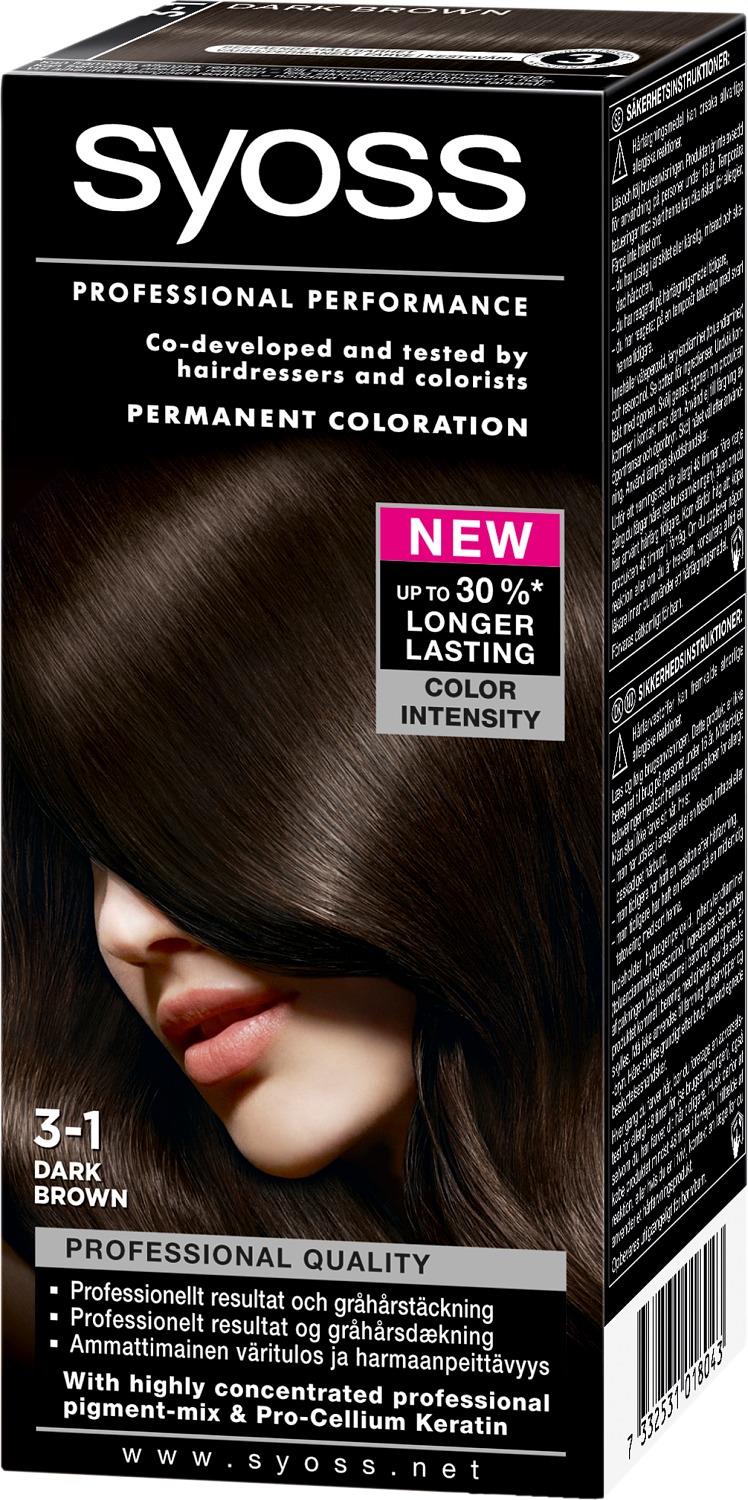 SYOSS Color 3-1 Dark Brown | lyko.com