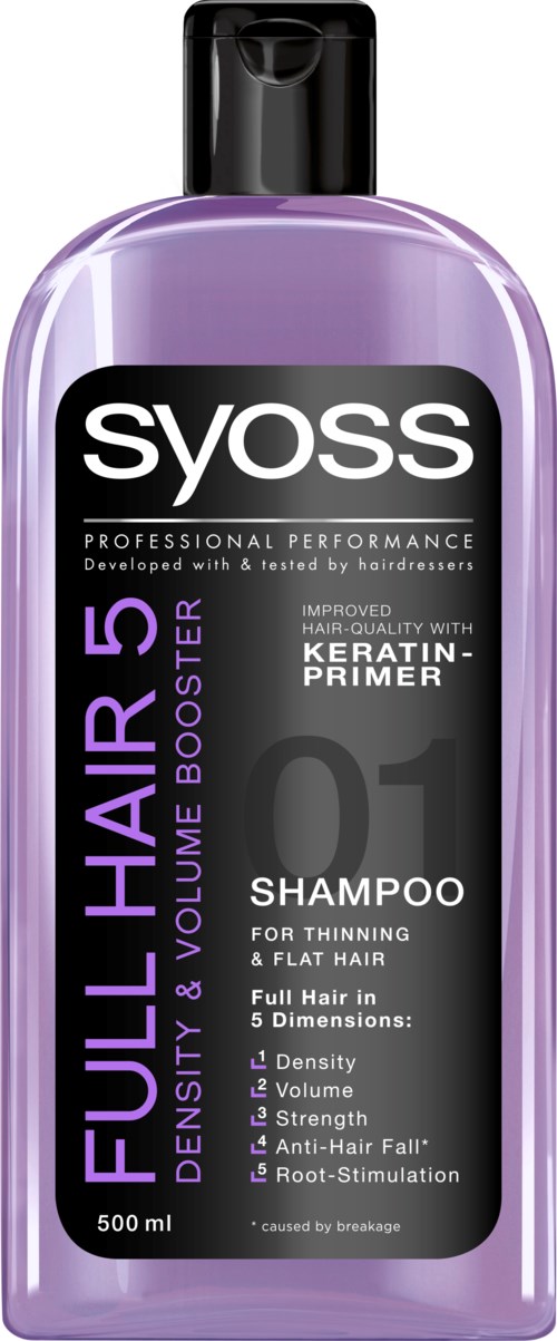 SYOSS Full hair 5d Shampoo 500 ml | lyko.com