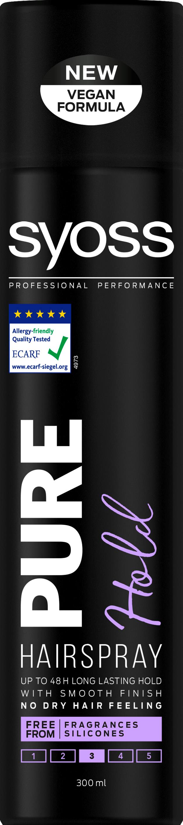 SYOSS Pure Hårspray 300 ml | lyko.com