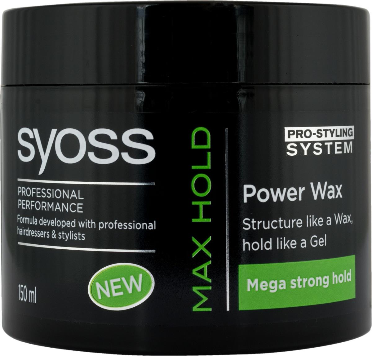 SYOSS Max Hold Styling Power Wax 150 ml | lyko.com