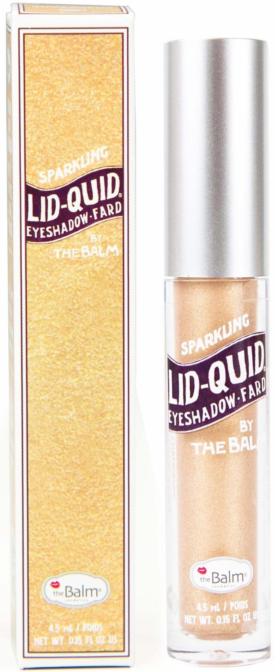 the Balm Lid Quid Sparkling Liquid Eyeshadow Champagne | lyko.com