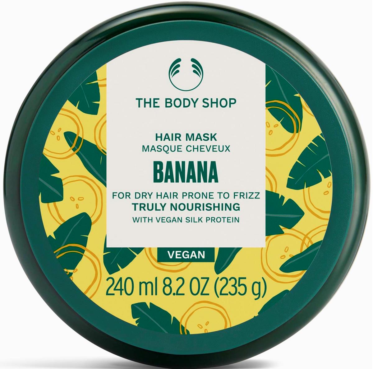 The Body Shop Banana Truly Nourishing Hair Mask 240 ml | lyko.com