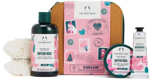 The Body Shop British Rose Bloom & Glow British Rose Essentials Gift ...