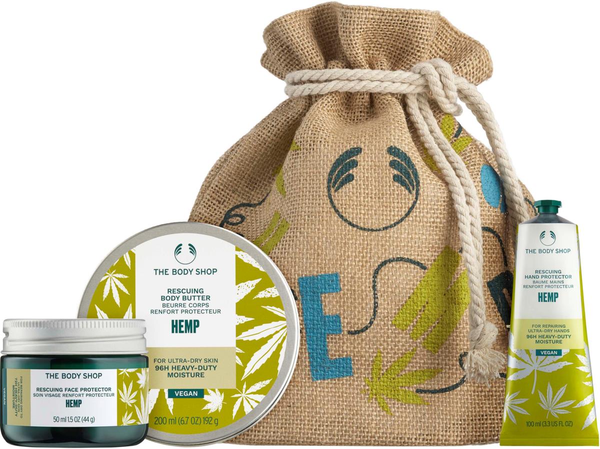 The Body Shop Hemp Hydrating & Protecting Hemp Gift Set | lyko.com